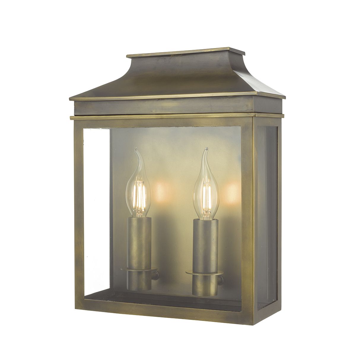 Contemporary Coach Lantern Wall Light