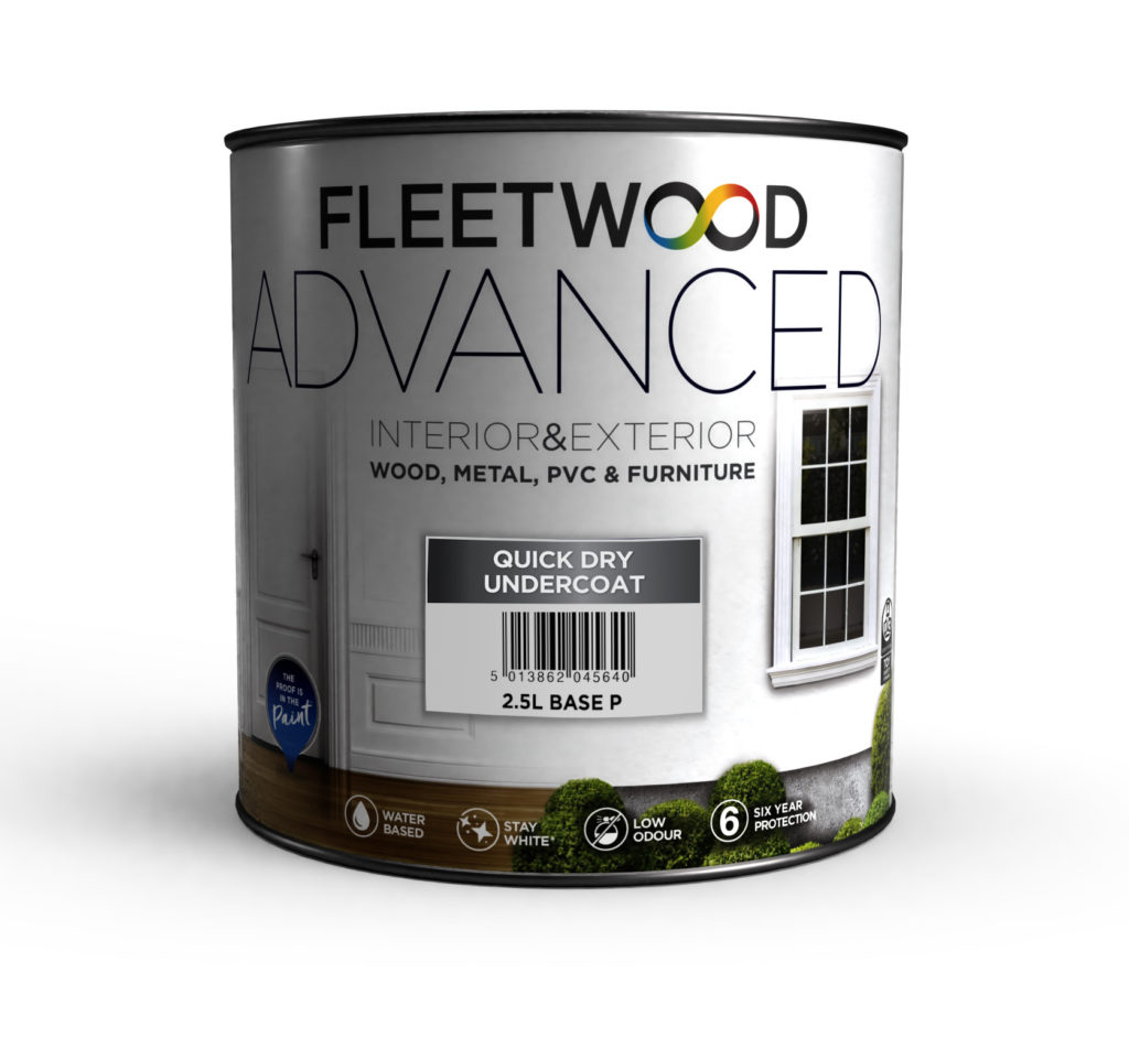 Fleetwood Advanced Undercoat White Water Based Wood & Metal Paint