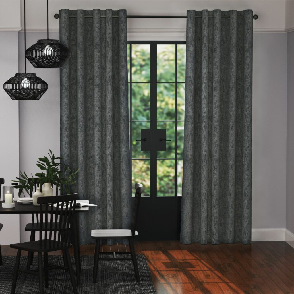 Silhouette 'onyx' Curtains - Stillorgan Decor