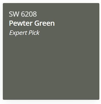 Pewter Green SW6208 by Sherwin Willams | Buy Online Today