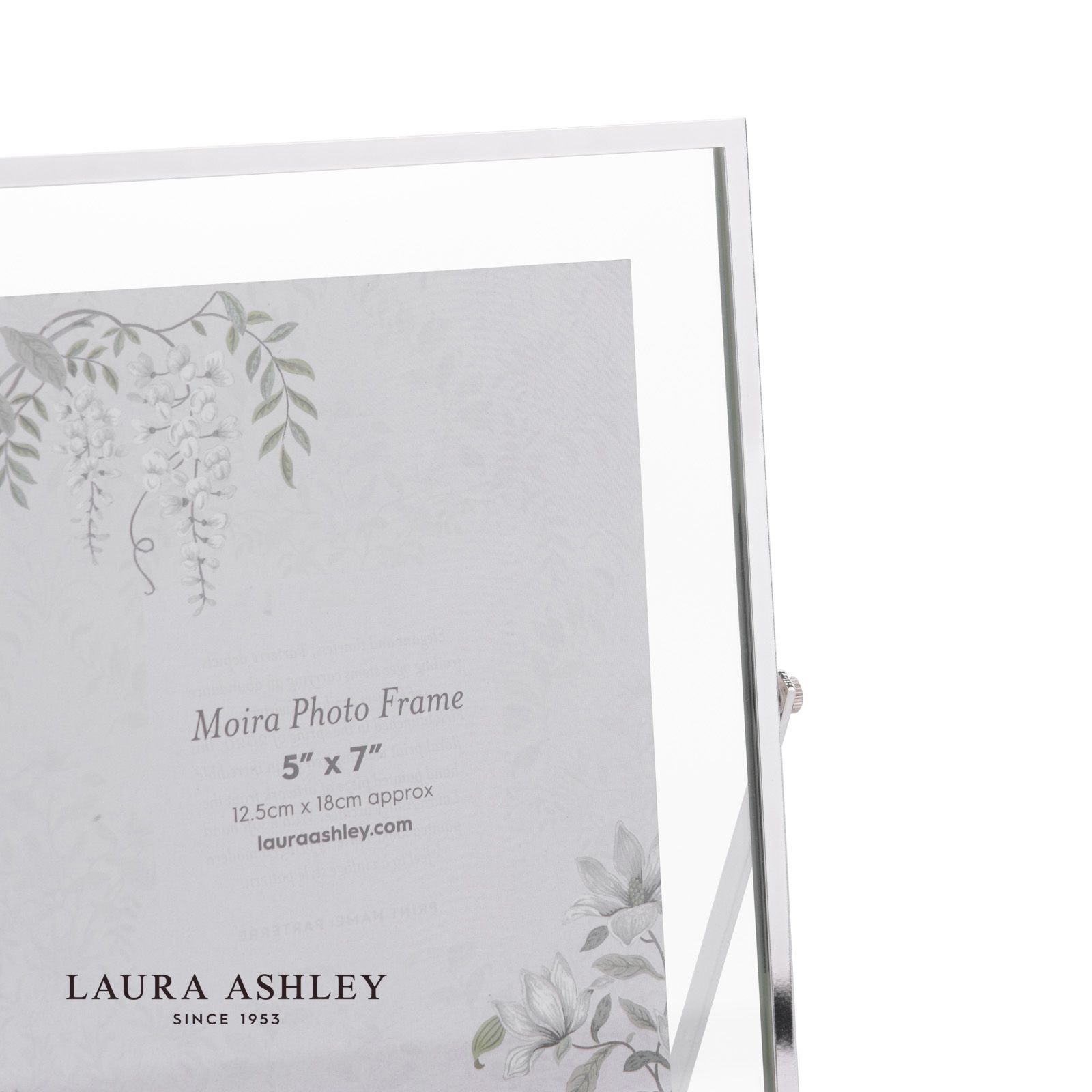 Laura Ashley Moira Photo Frame Polished Silver And Glass 5 - Stillorgan ...