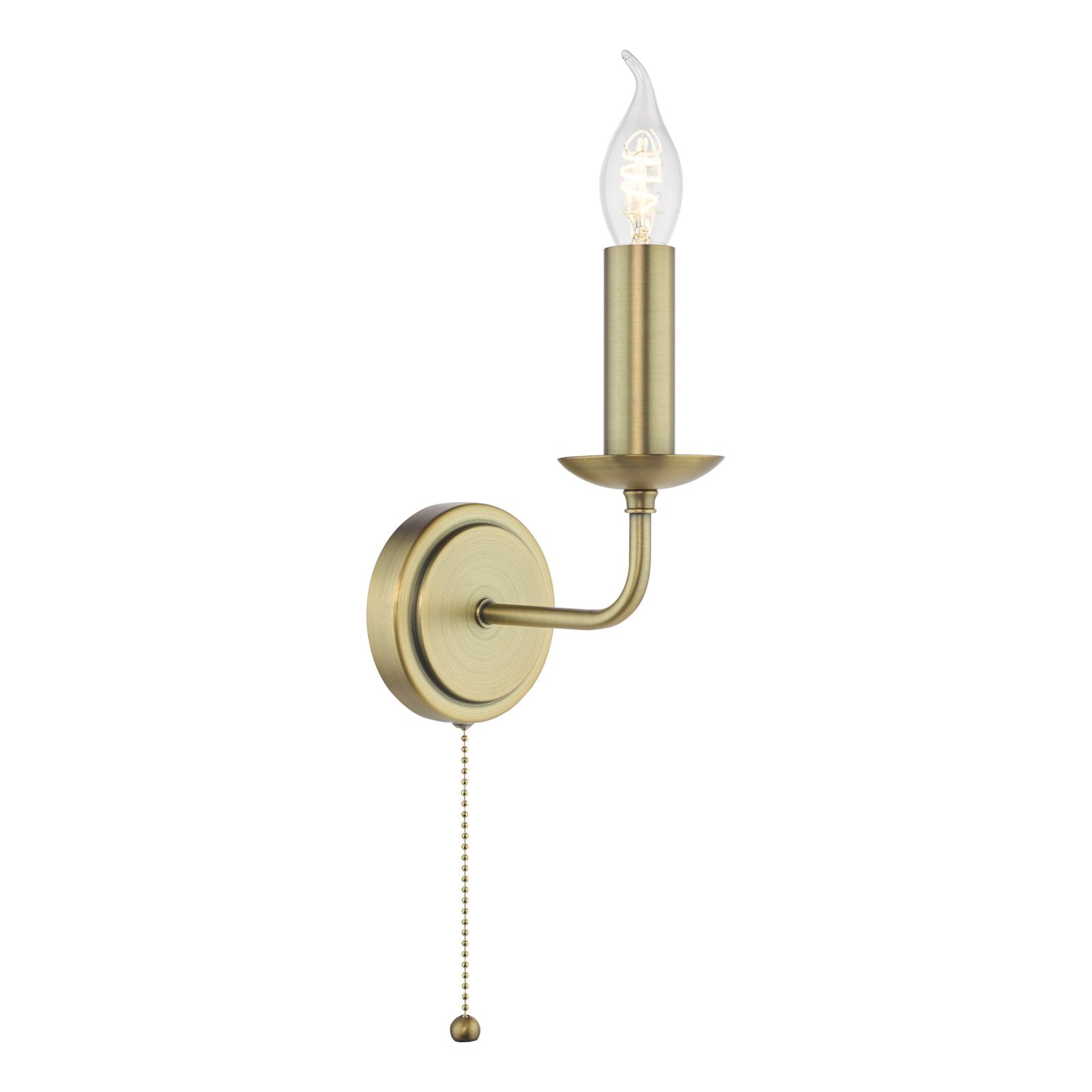 Heritage Single Wall Light In Matt Bronze - Stillorgan Decor